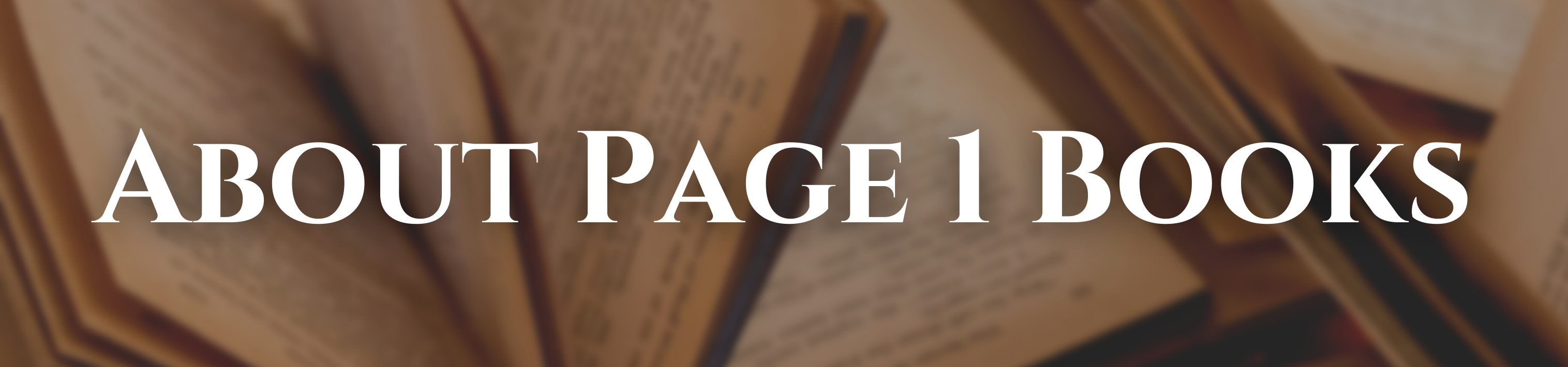 Page 1 Books