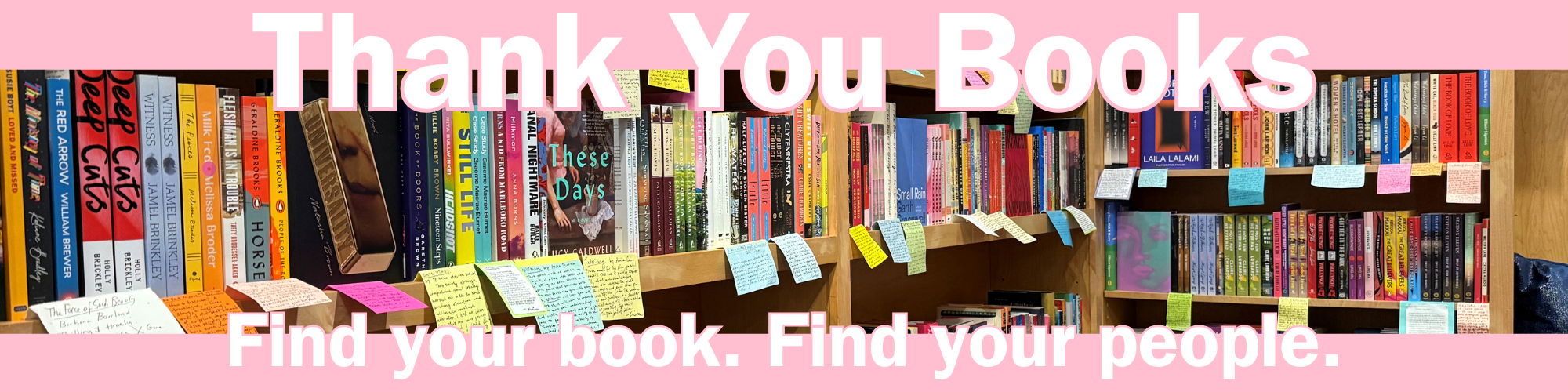 Thank You Bookshop