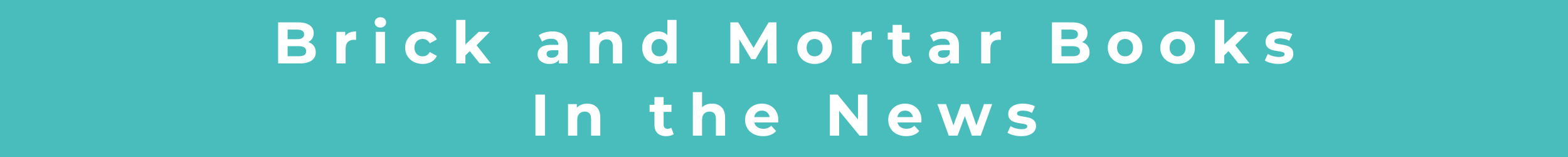 Brick and Mortar Books