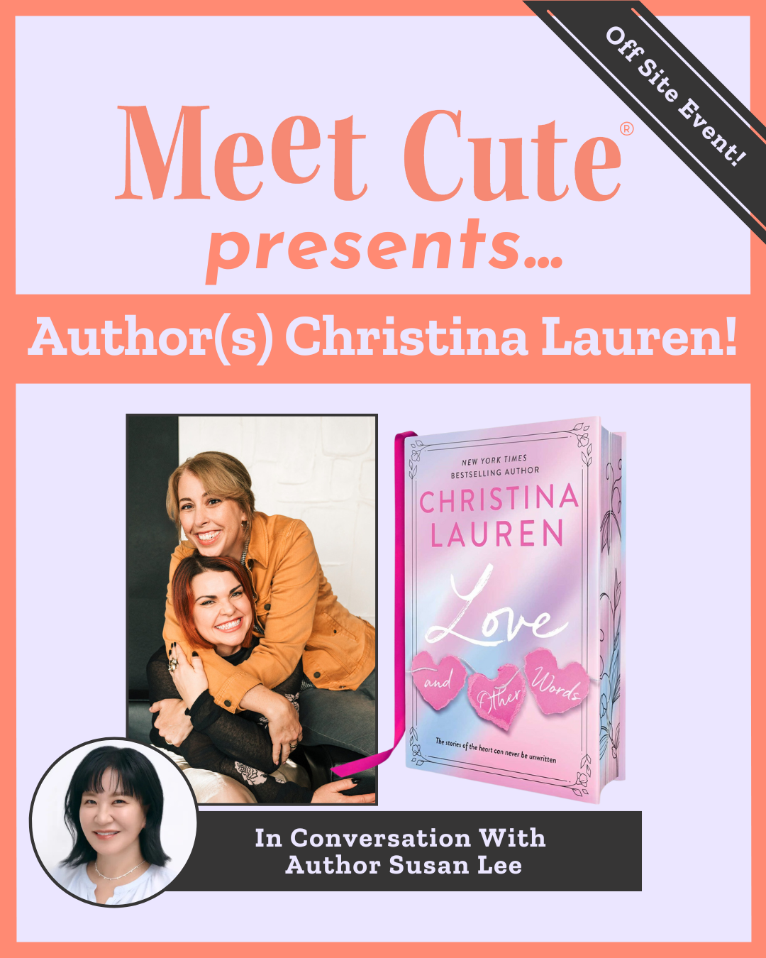 Book Release Party for Christina Lauren | Meet Cute Romance Bookshop