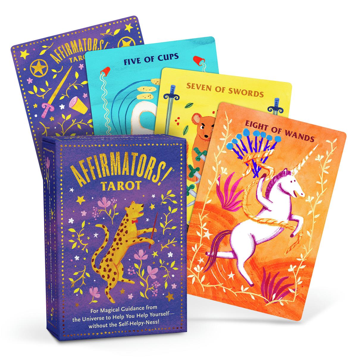 Affirmators! Tarot Cards Deck - Daily Affirmation Tarot Cards with ...
