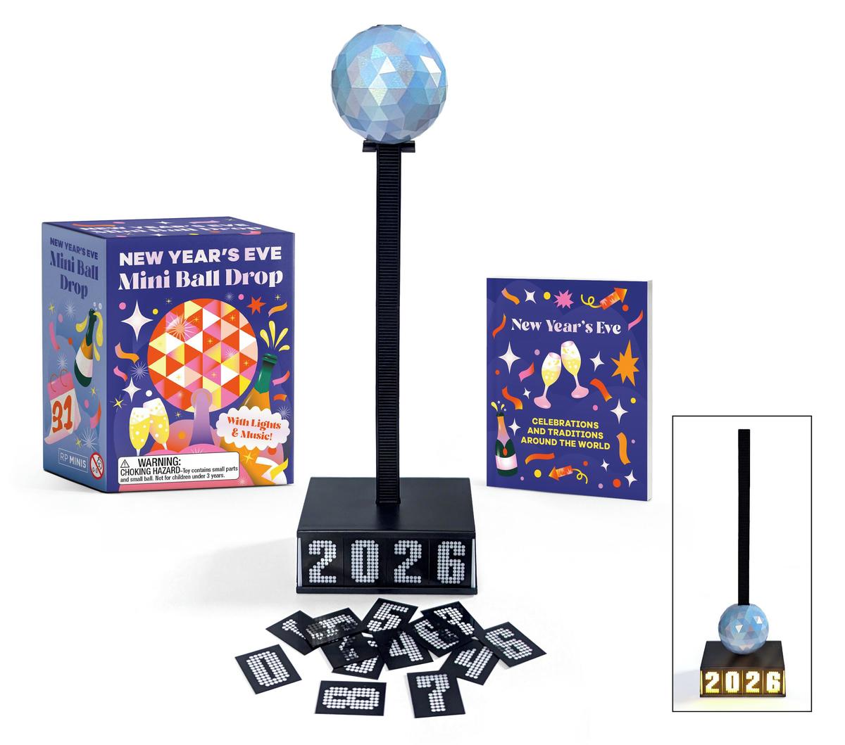 New Year's Eve Mini Ball Drop by Mollie Thomas - McNally Robinson Booksellers