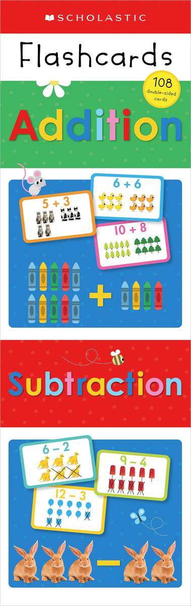 Addition Subtraction Flashcards Flash Cards | Math Flash Cards