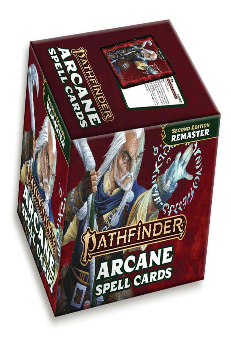 Pathfinder Arcane Spell Cards Remastered by Paizo Staff - McNally ...