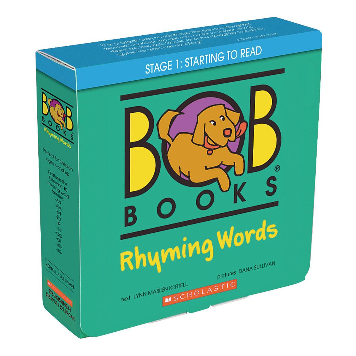 Bob Books - Rhyming Words Box Set | Phonics, Ages 4 and up ...