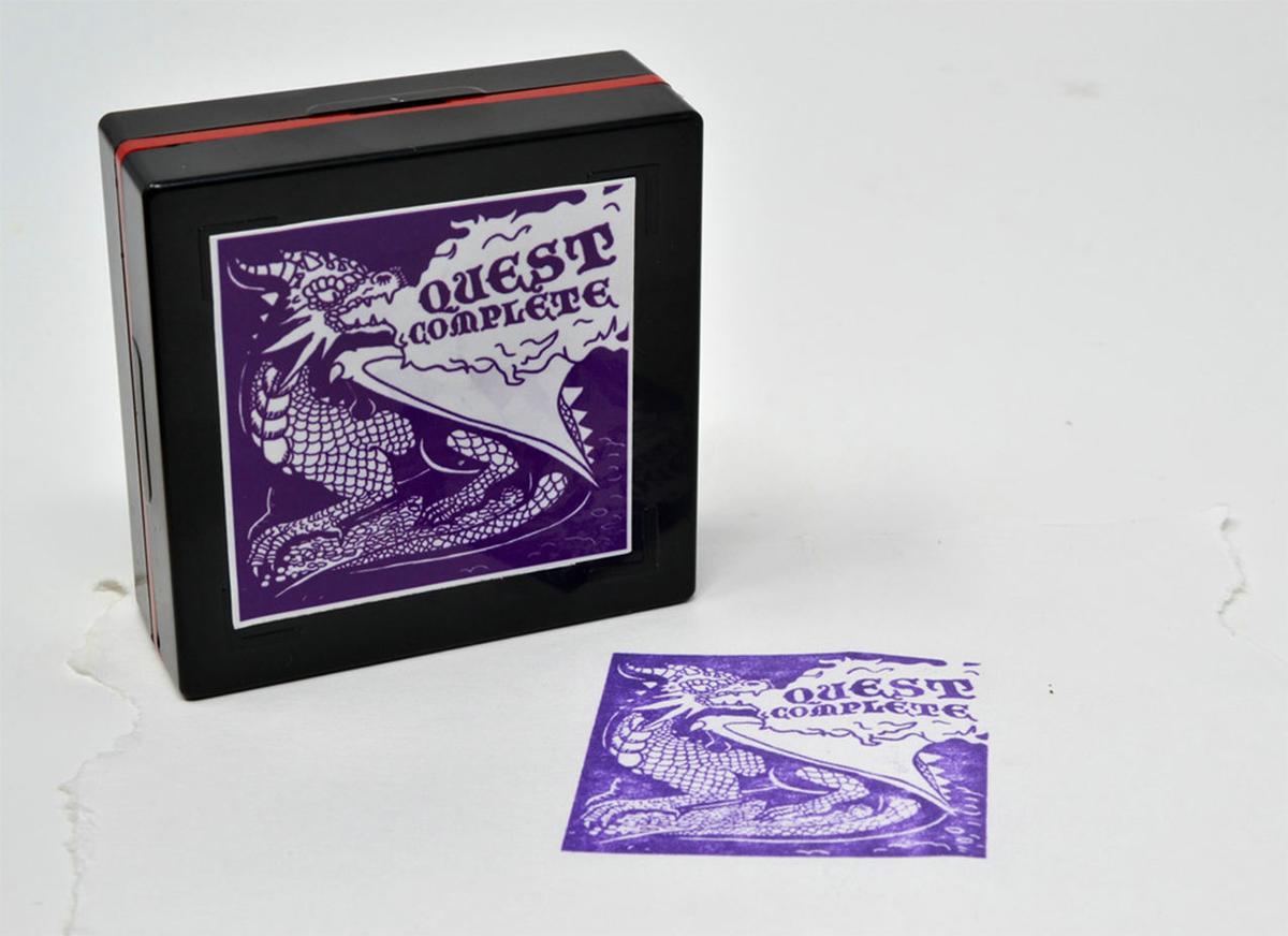 Quest Complete Rpg Stamp by Weird Works - McNally Robinson Booksellers