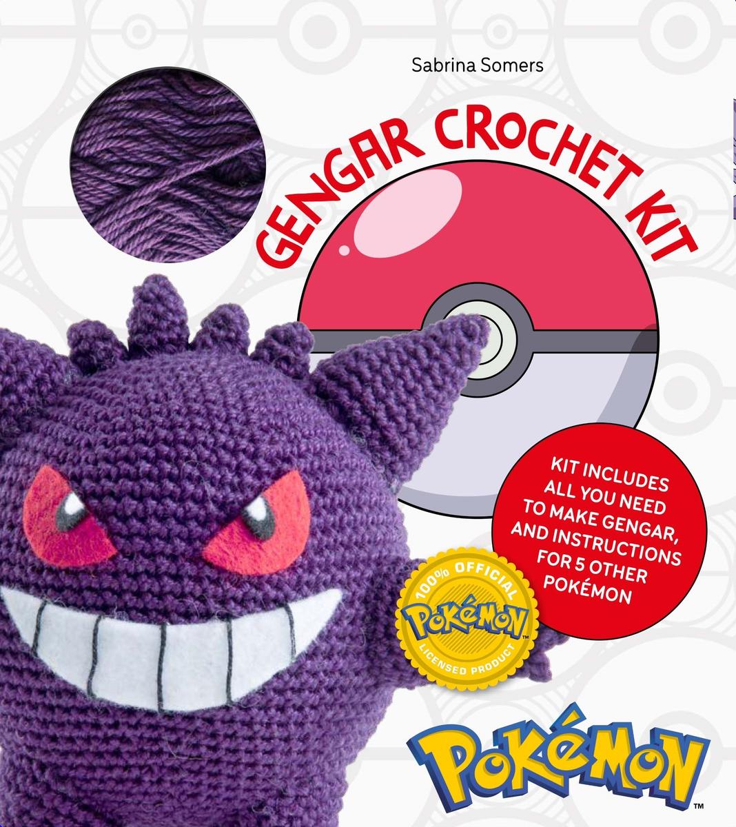 Pokemon Crochet Gengar Kit by Sabrina Somers - McNally Robinson Booksellers