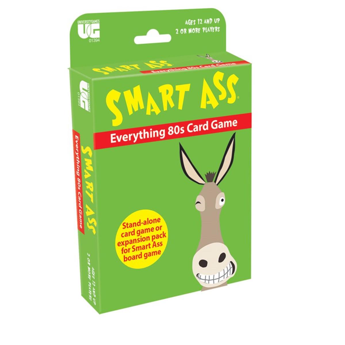 Smart Ass Everything 80s Card Game by University Games - McNally ...