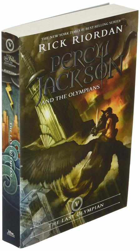 Percy Jackson The Last Olympian Book Cover