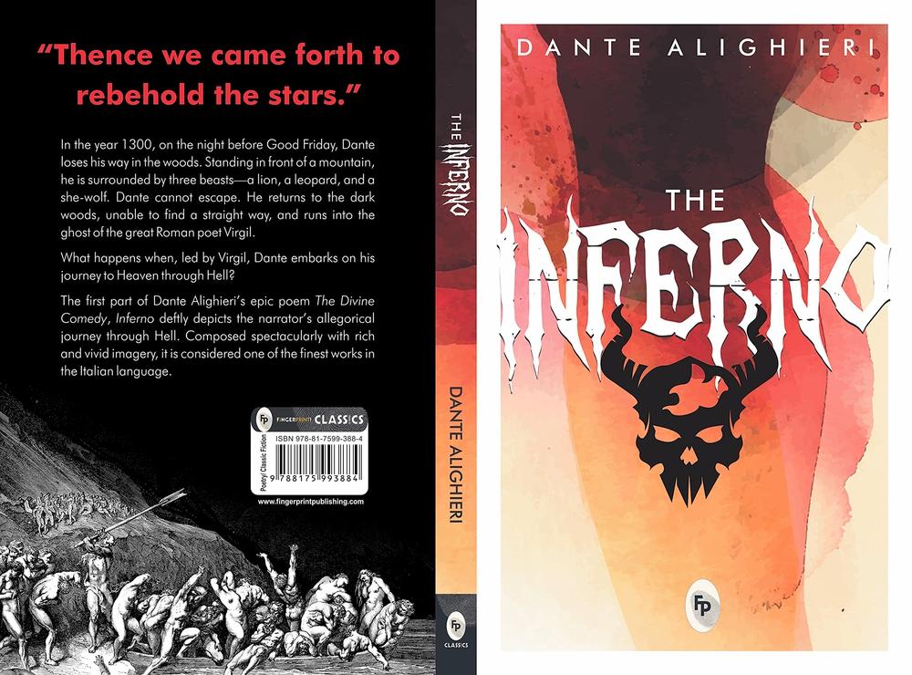 Dantes Inferno Book Cover Audreys Books | The Inferno
