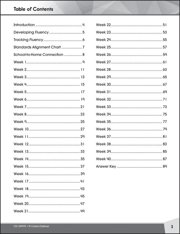 Carson Dellosa Math Worksheets Answers Carson Dellosa Common Core 4