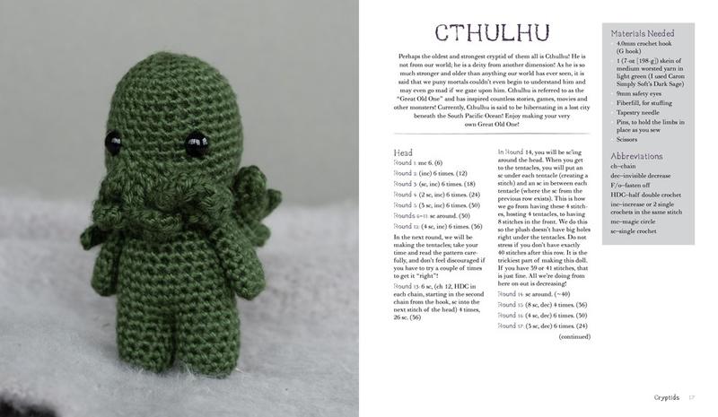 A Crochet World of Creepy Creatures and Cryptids by Rikki Gustafson ...