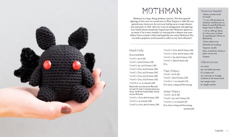 A Crochet World of Creepy Creatures and Cryptids by Rikki Gustafson ...