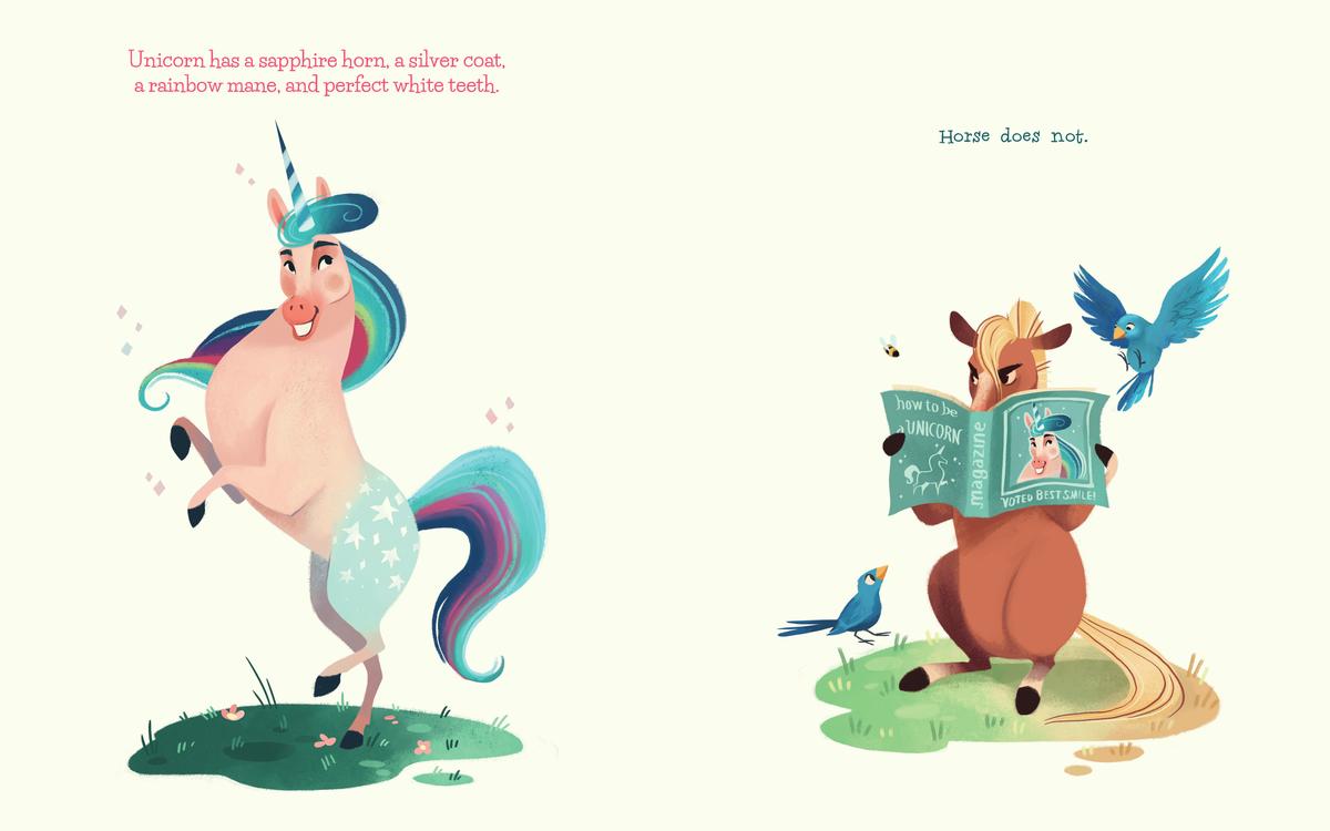 Unicorns Drawings Compared Horses Surreal Unicorn Horse With Wings