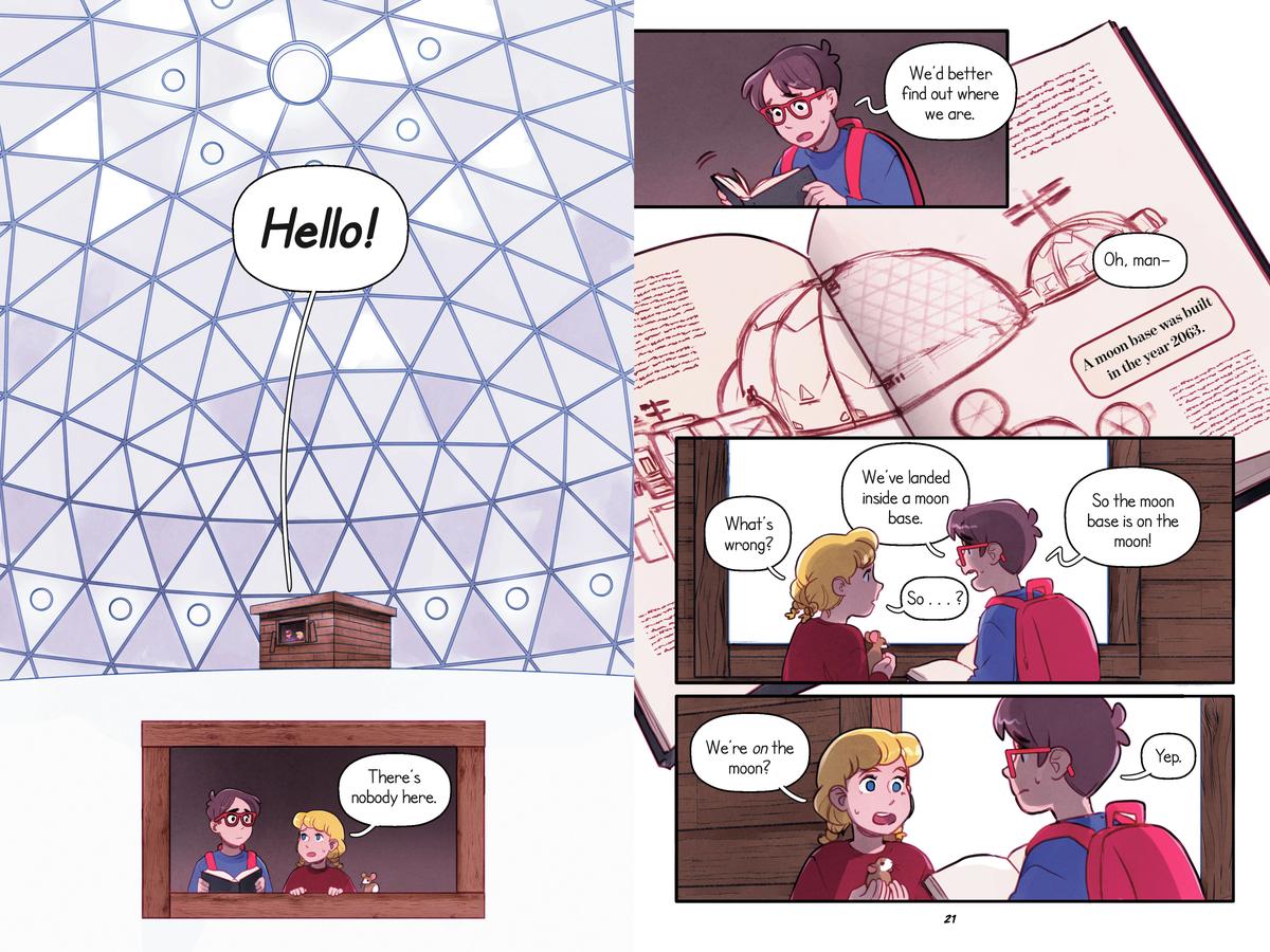 Midnight on the Moon Graphic Novel by Mary Pope Osborne | Misty River Books