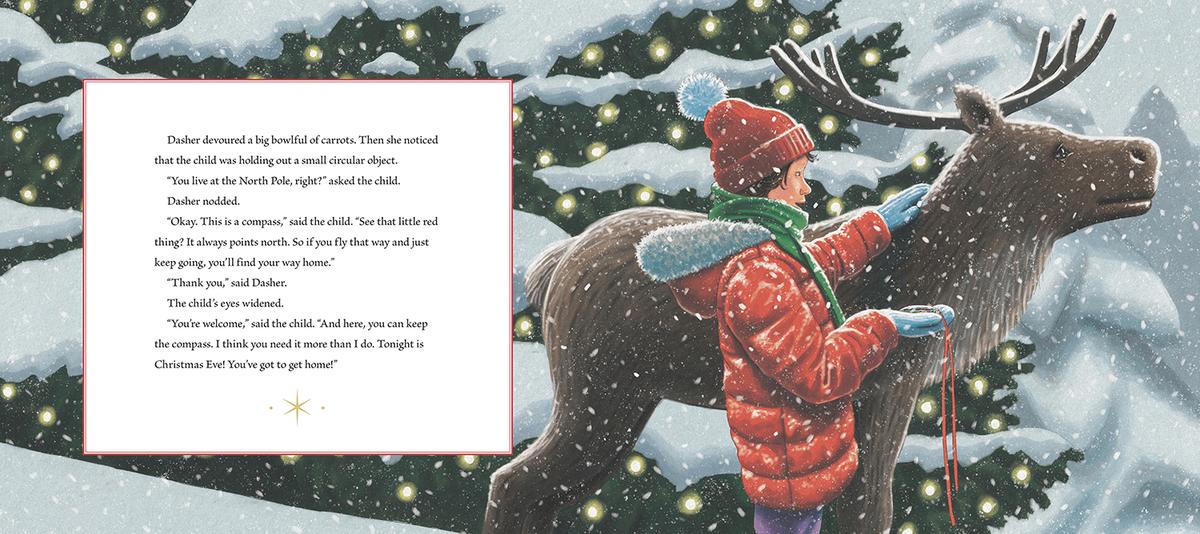 Dasher Can't Wait for Christmas by Matt Tavares | Bridgeside Books