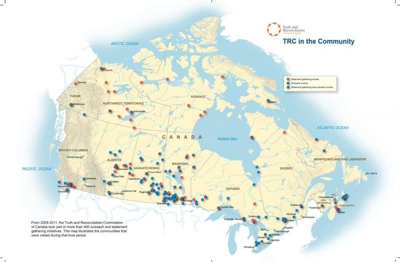 Canadian Indigenous People Map Canada A Country By Consent: Native