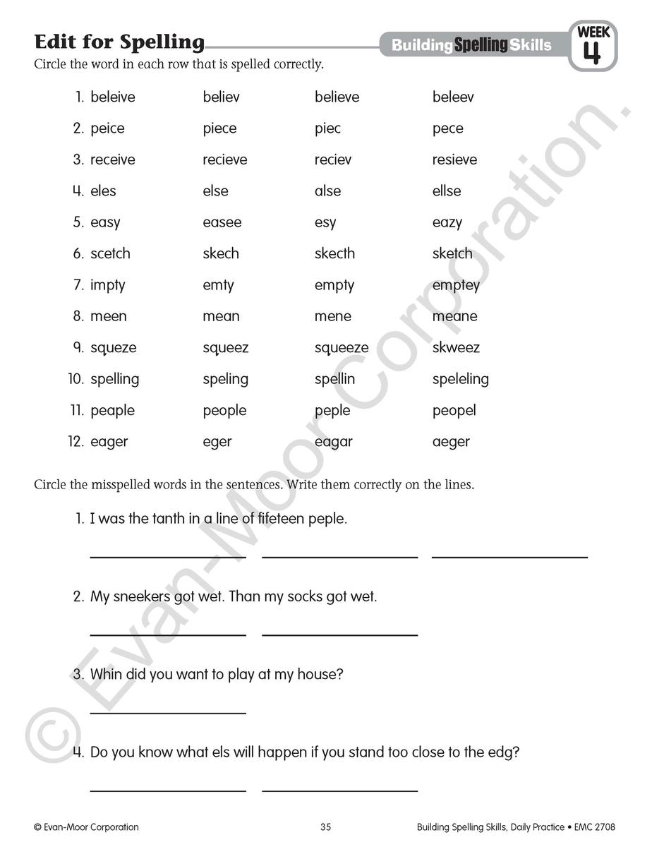 Fourth Grade Spelling City