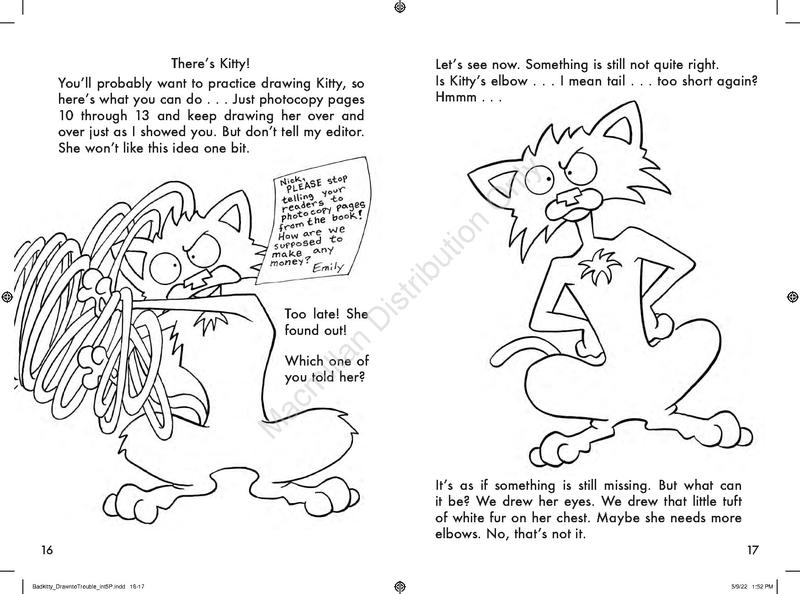 Bad Kitty Coloring Pages