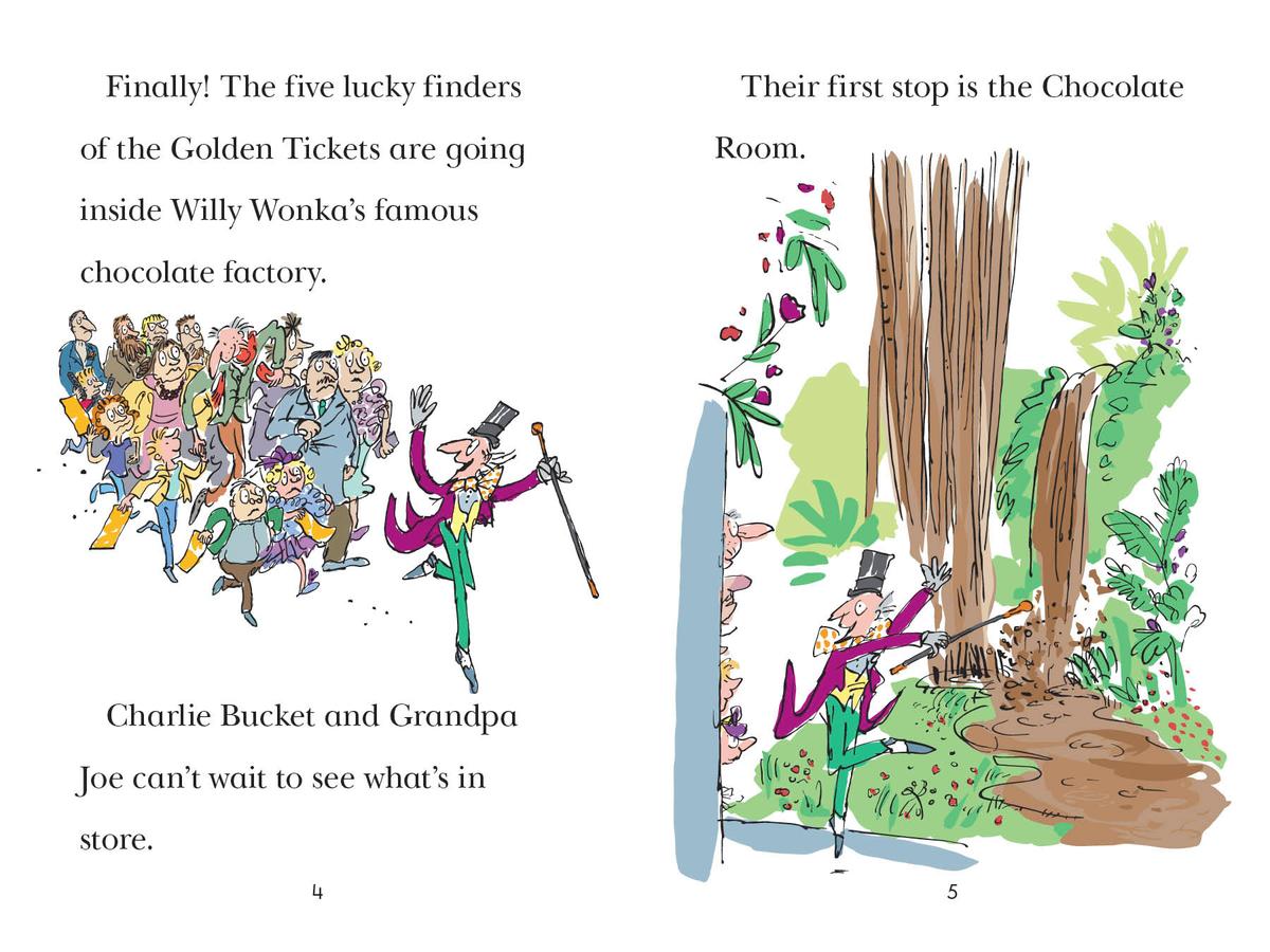 Quentin Blake Illustrations Charlie And The Chocolate Factory Baby,