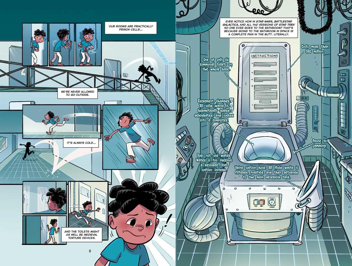 Space Case the Graphic Novel by Stuart Gibbs | Ella Minnow Children's ...